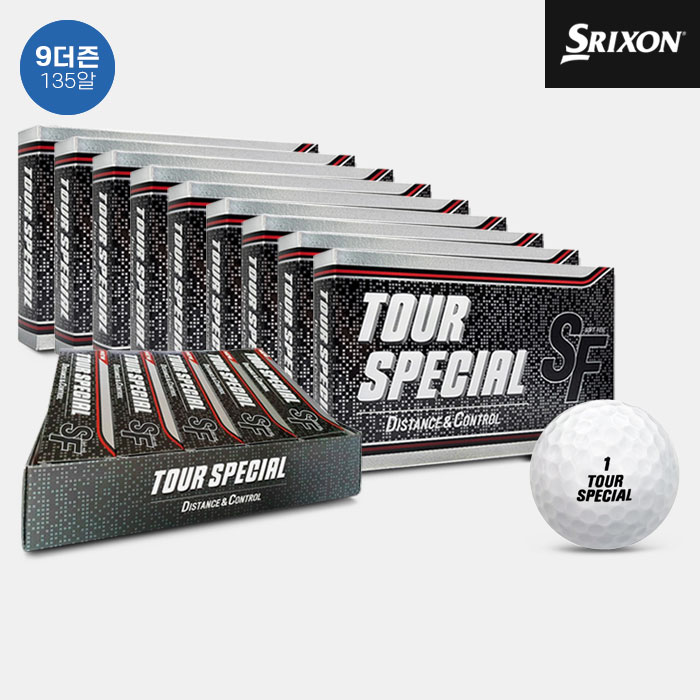 핫딜 9더즌135알 2024 스릭슨 유러피언 투어 스페셜 골프볼 유럽수출 화이트 2피스 딜팡 골프용품 전문쇼핑몰